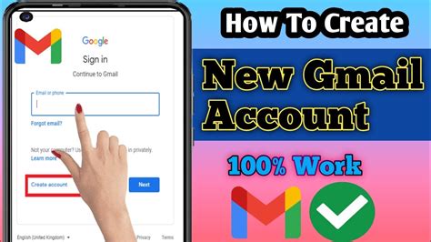 Image result for Google Mail CreateAccount