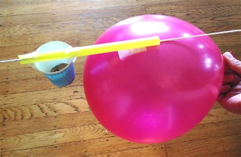Image result for Balloon Rocket Science Project