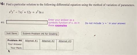 Image result for Particular Solution Example