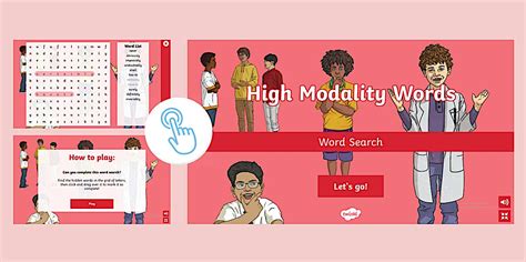 Image result for High Modality Words List