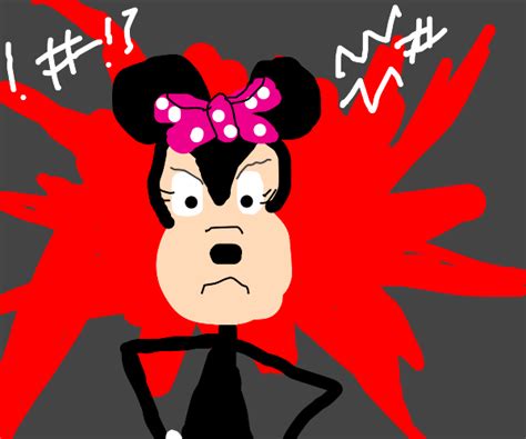 Image result for Minnie Mouse Angry