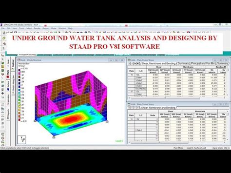 Image result for Tank Design Using Staad