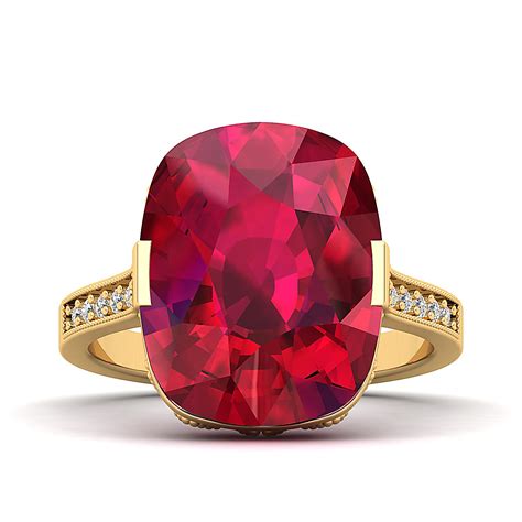 Image result for Ruby Gold Ring