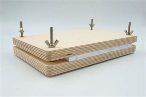 Image result for Using a Paper Press Bookbinding