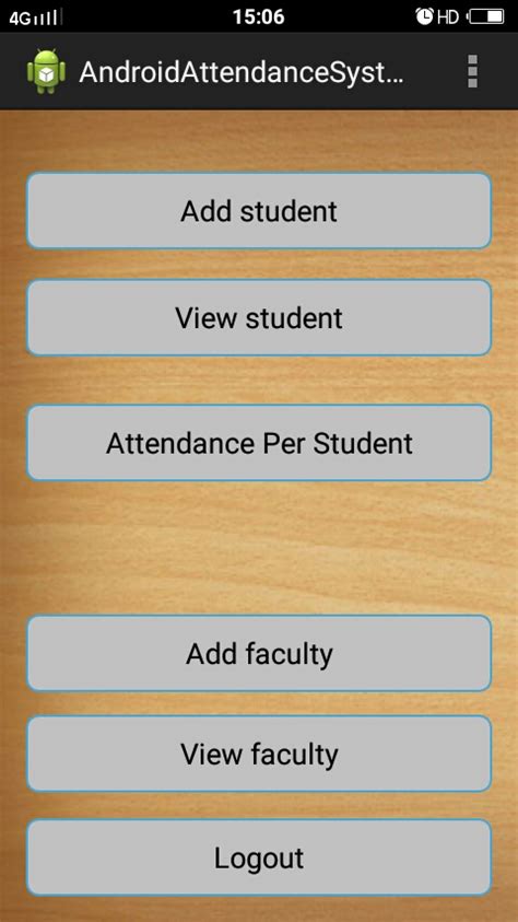 Image result for Android Studio Attendance Project