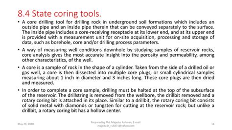 Image result for Coring Sample