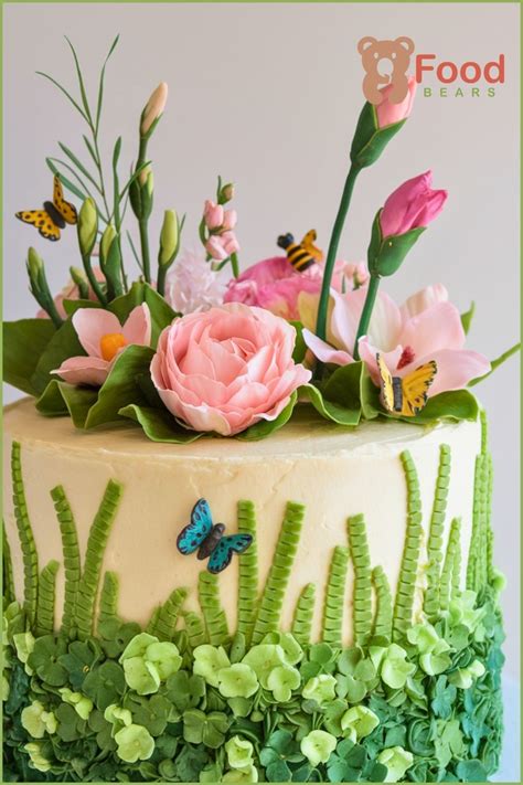 Image result for Spring Floral Cake
