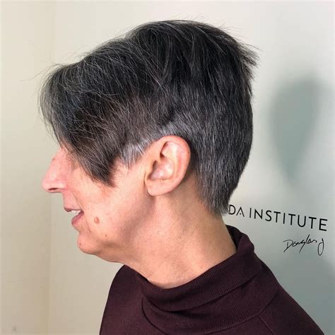 Image result for Angled Pixie Cut