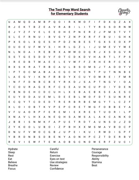 Image result for State Testing Word Search