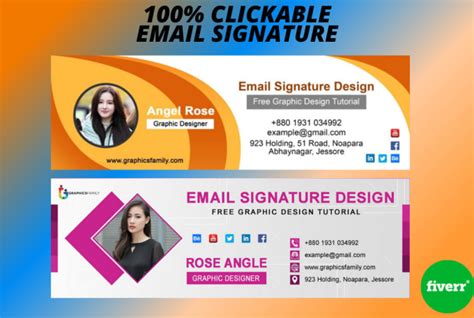 Image result for Creative Email Signature HTML