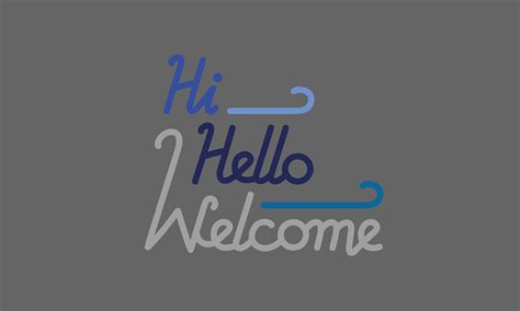 Image result for Hello Welcome Inteface