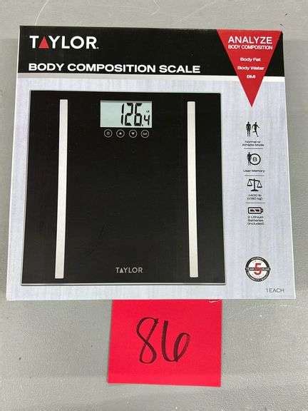 Image result for How to Program a Taylor Body Composition Scale