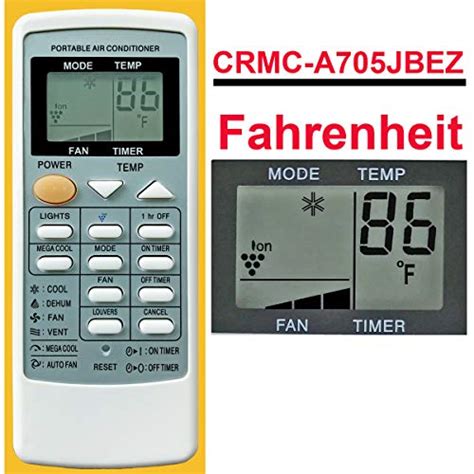 Image result for Sharp Portable AC Remote