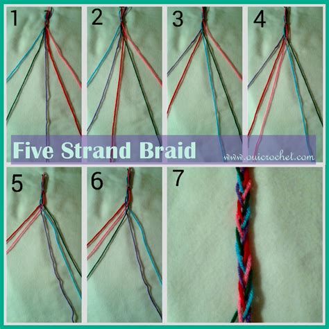 Image result for 5 Strand Braid Tutorial