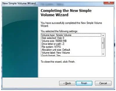 Image result for New Simple Volume Wizard Format Partition