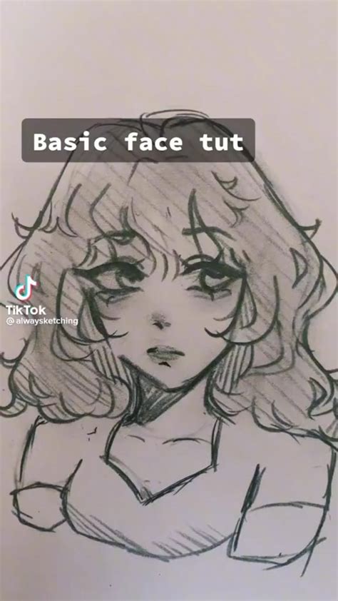 Image result for Face Tutorial Drawing Starter