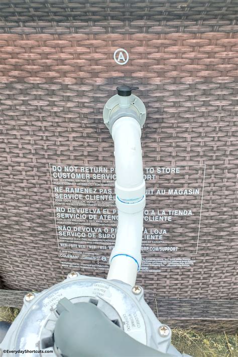 Image result for How to Install a Pool Filter Flexible PVC