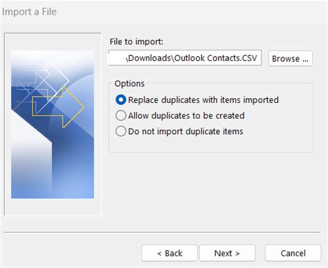 Image result for How to Import Contacts CSV File to Windows 10