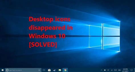 Image result for Fix Missing Desktop Icons Problem
