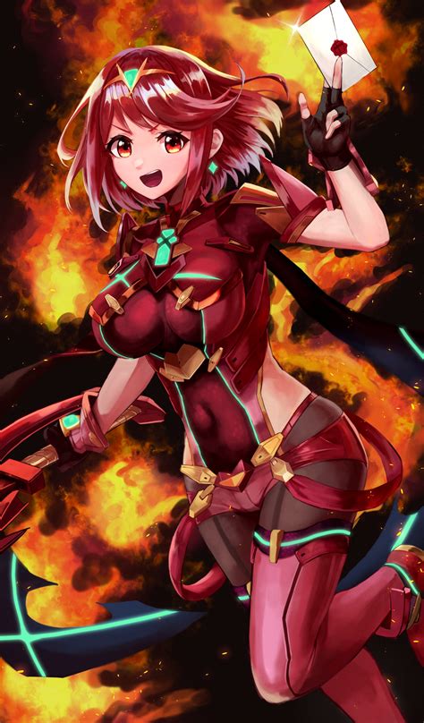 Image result for Pyra SmashBros Getting Hurt