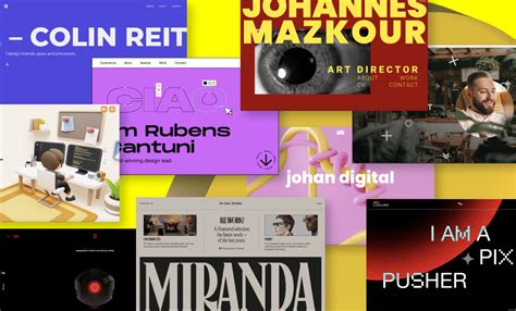 9 Imaginative Web Designer Portfolio Examples to Inspire Your Own