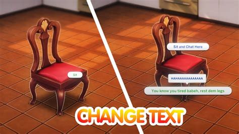 Image result for Sims 4 Text Mod