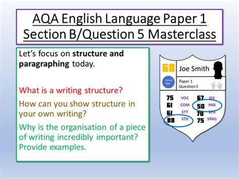 Image result for English Language Paper 1 Notes