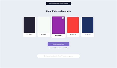 Image result for Random Color Palette Generator