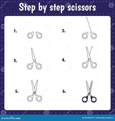 Image result for How to Draw Scissors