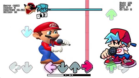 Image result for Smg4 Mario FNF Menu Mod