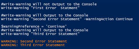 Image result for PowerShell Write Error Array