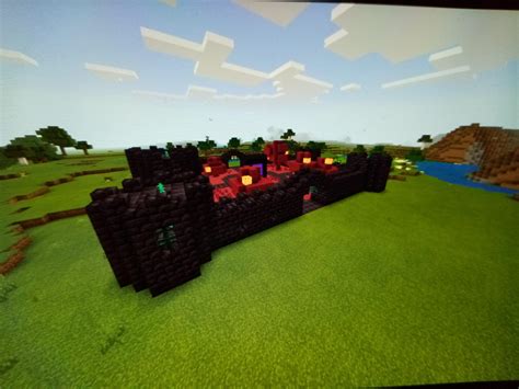 Image result for Minecraft Nether Castle Build