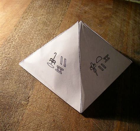 Image result for Paper Pyramid