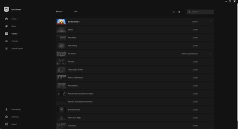 Image result for Epic Games Store Library