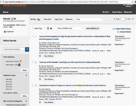 Image result for Web of Science Search Engine