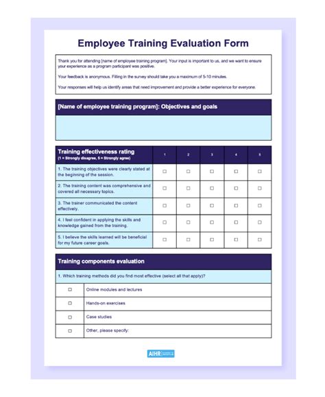 Image result for Training Class Evaluation Form Sample
