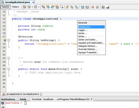 Image result for Atributos NetBeans