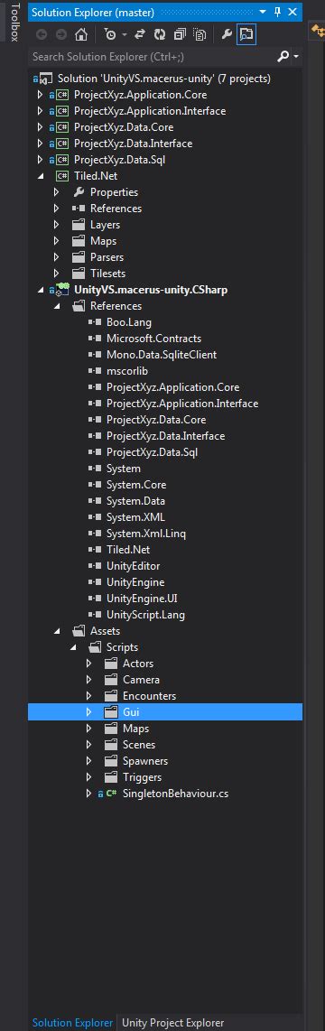 Image result for Unity Solution Explorer