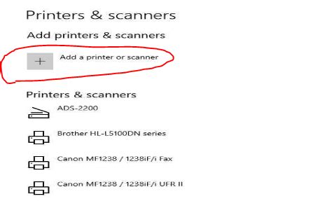 Image result for Add Printer Scanner