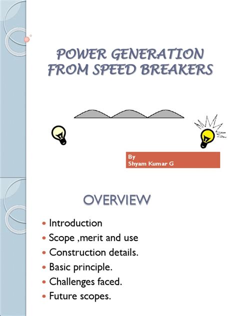 Image result for Power Generaation Using Speed Breakers