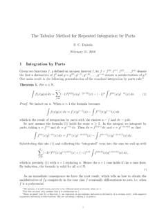 Image result for Tabular Method Integration