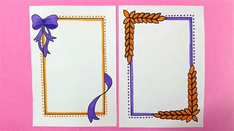 Image result for Page Frame Border Design for Project