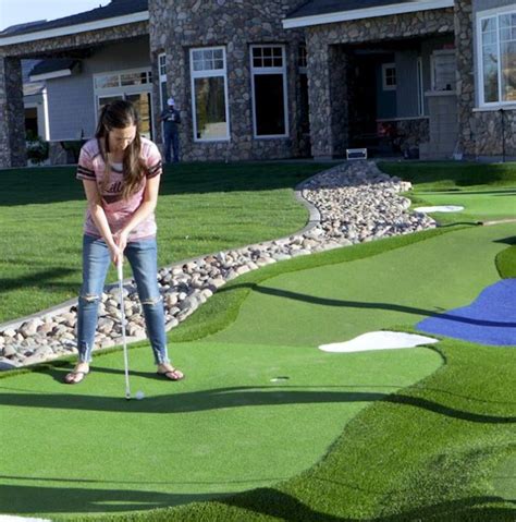 Image result for DIY Backyard Mini Golf Course