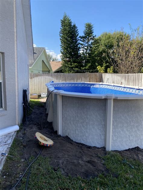 Image result for Installing Oval Pool