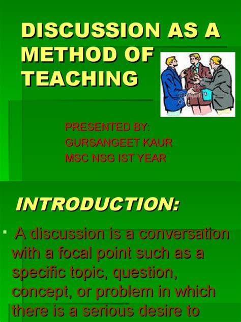 Image result for Discussion Method of Teaching PDF