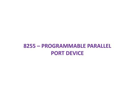 Image result for 8255 Programmable Parallel Interface