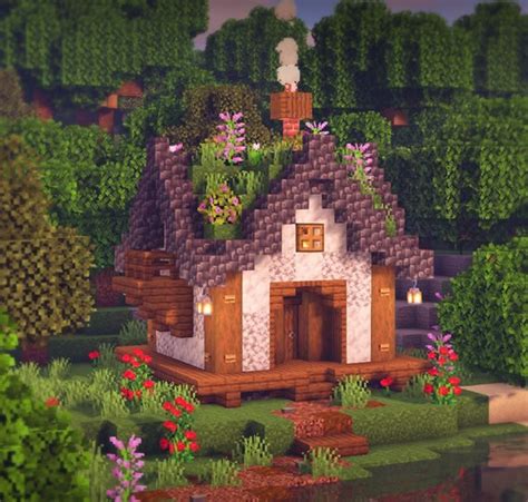 Image result for Cute Minecraft Cottage Build Tutorial
