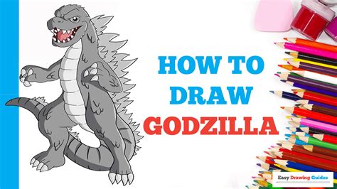 Image result for Godzilla Tutorial Draw Easy