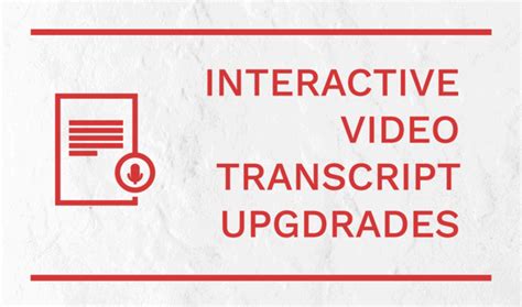 Image result for Video Transcript with Visual Elements