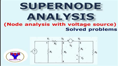 Image result for Solving Supernode Equations
